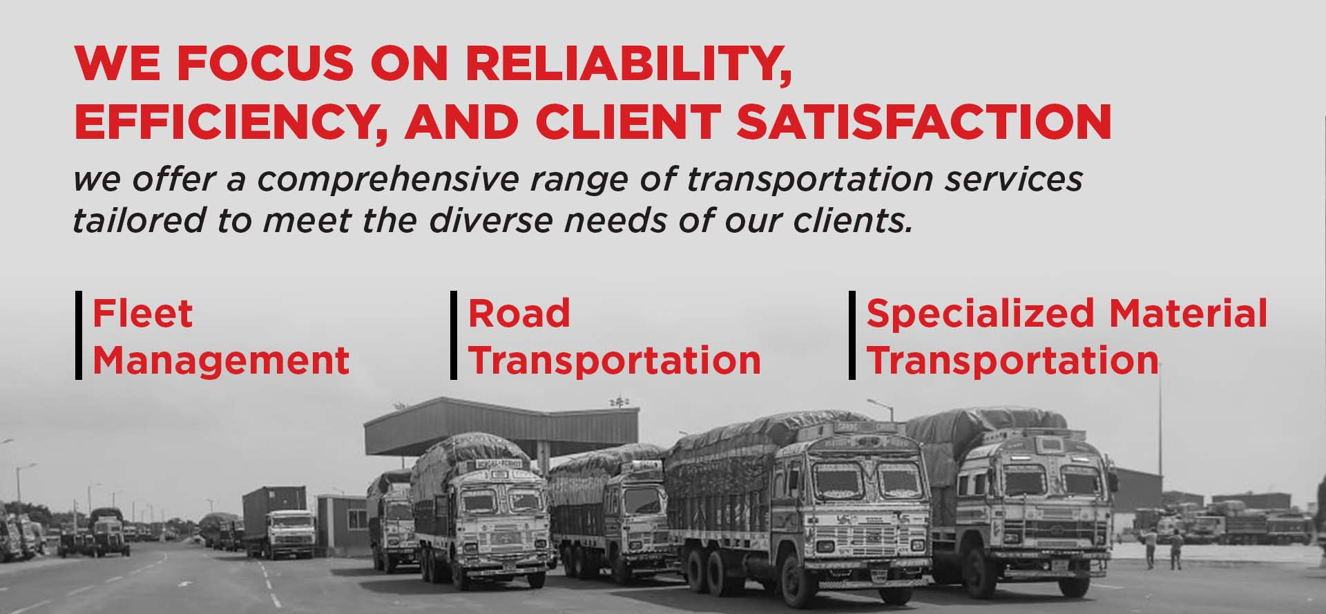RK Roadways - Fleet Owner & Transport Contractor All State
